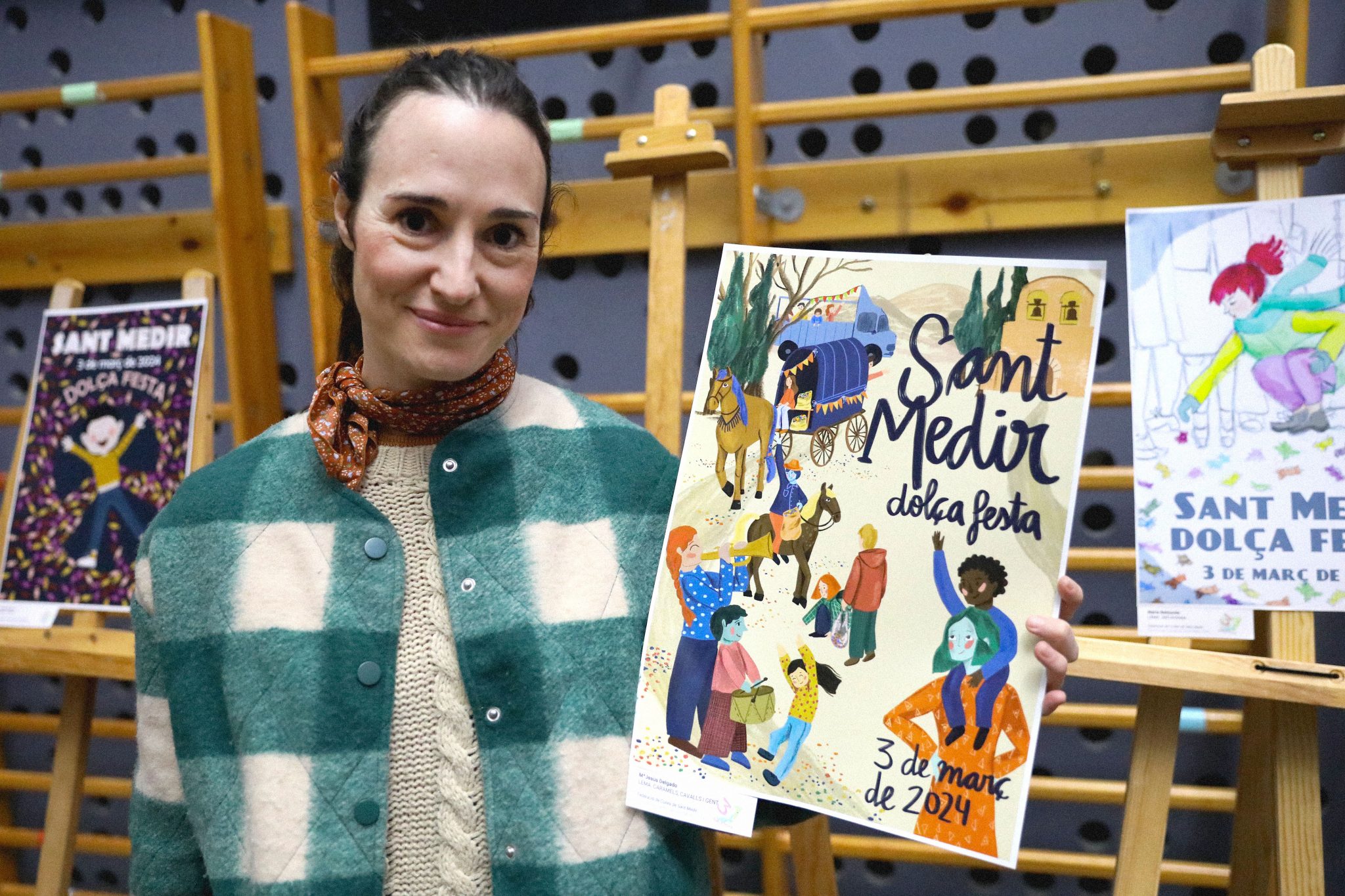 Obra guanyadora de Maria Jesús Delgado – Sant Medir, dolça festa